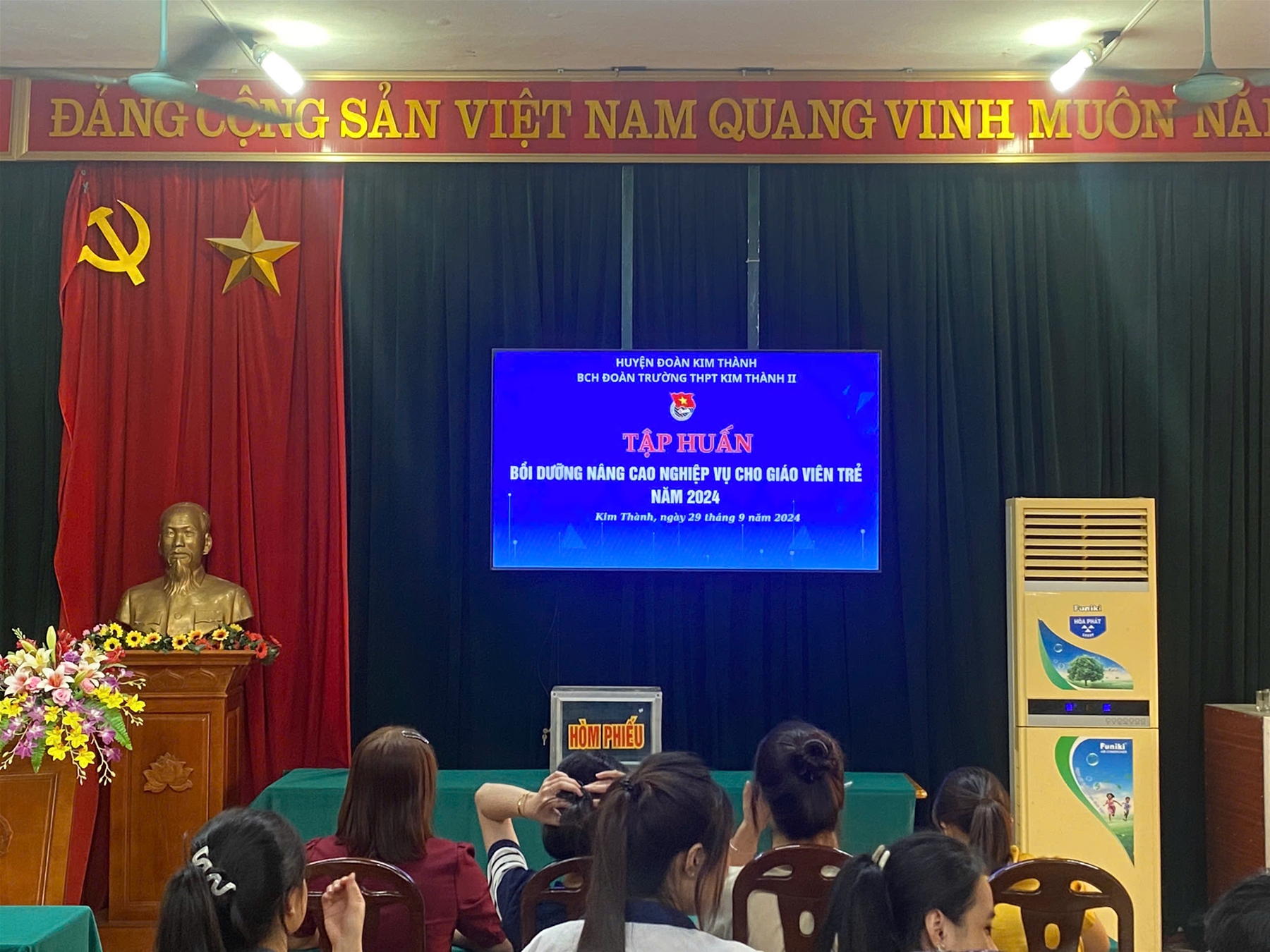 KIM THÀNH: TRƯỜNG THPT KIM THÀNH II TỔ CHỨC HỘI NGHỊ TẬP HUẤN BỒI DƯỠNG NÂNG CAO NGHIỆP VỤ CHO ...